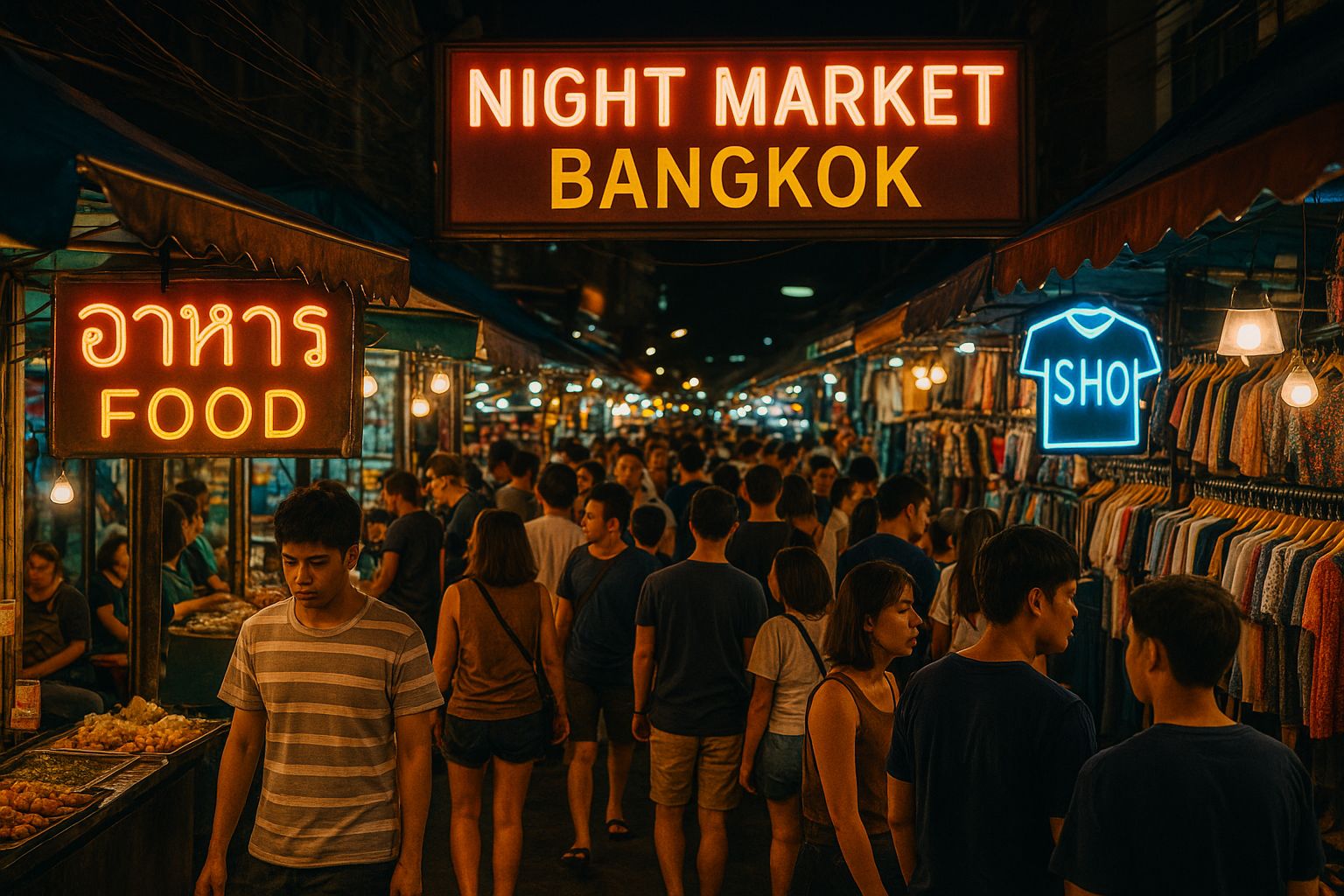 Discover the Best Night Markets in Bangkok - Pratunam Hotel Bangkok in ...